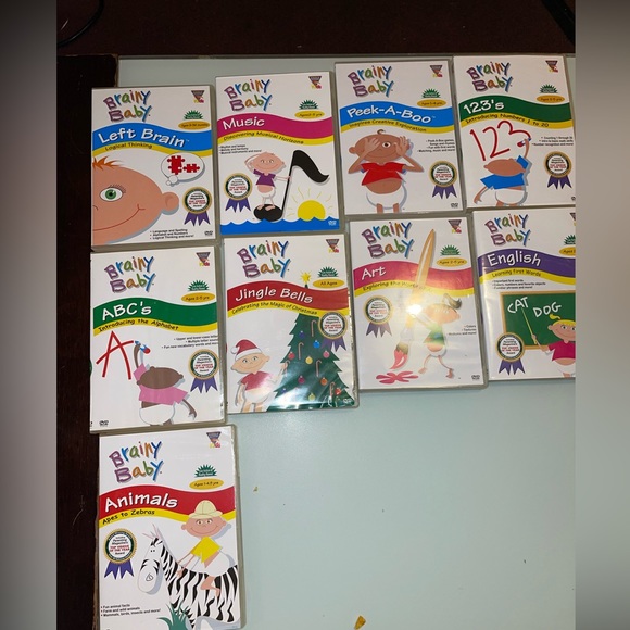 Toys | Brainy Baby Learning Dvds | Poshmark